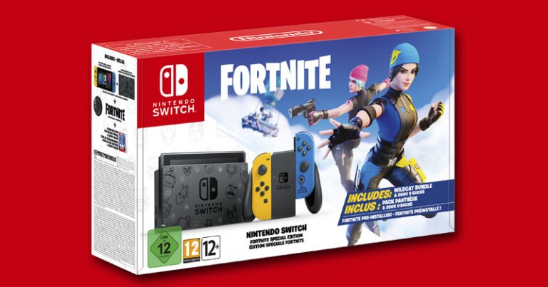 Nintendo Switch Fortnite Special Edition ab heute erhältlich (Update ...