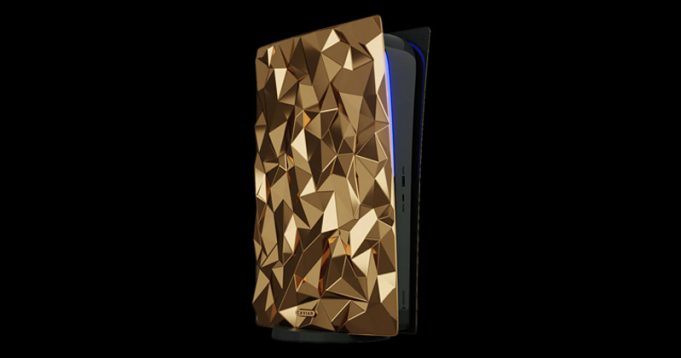 Goldene PlayStation 5: 20 Kilo massives Gold, aber kein Laufwerk ...